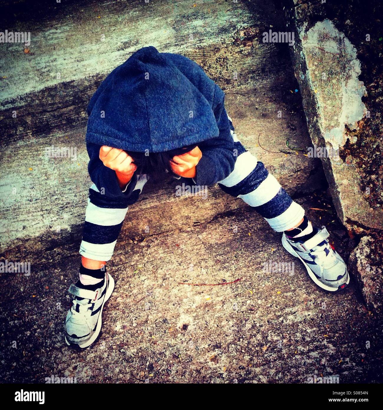 Grumpy kid hi-res stock photography and images - Alamy