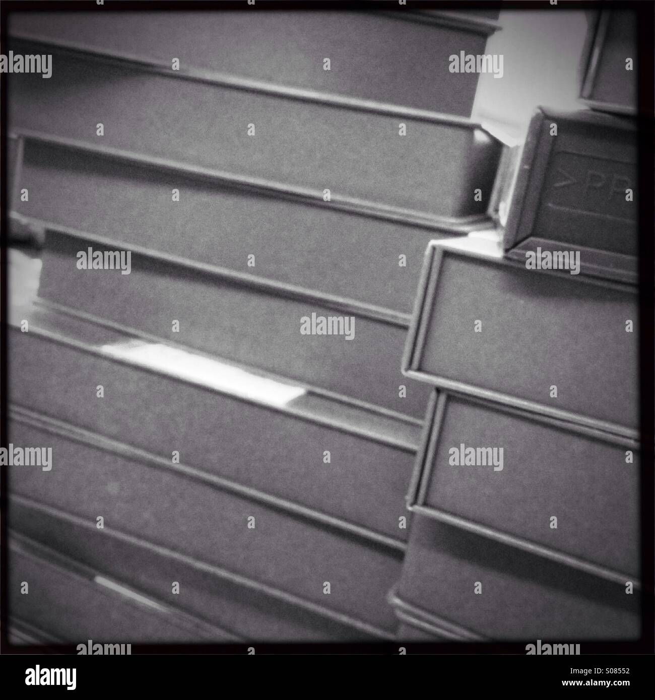 Pile of Digibeta tapes Stock Photo - Alamy