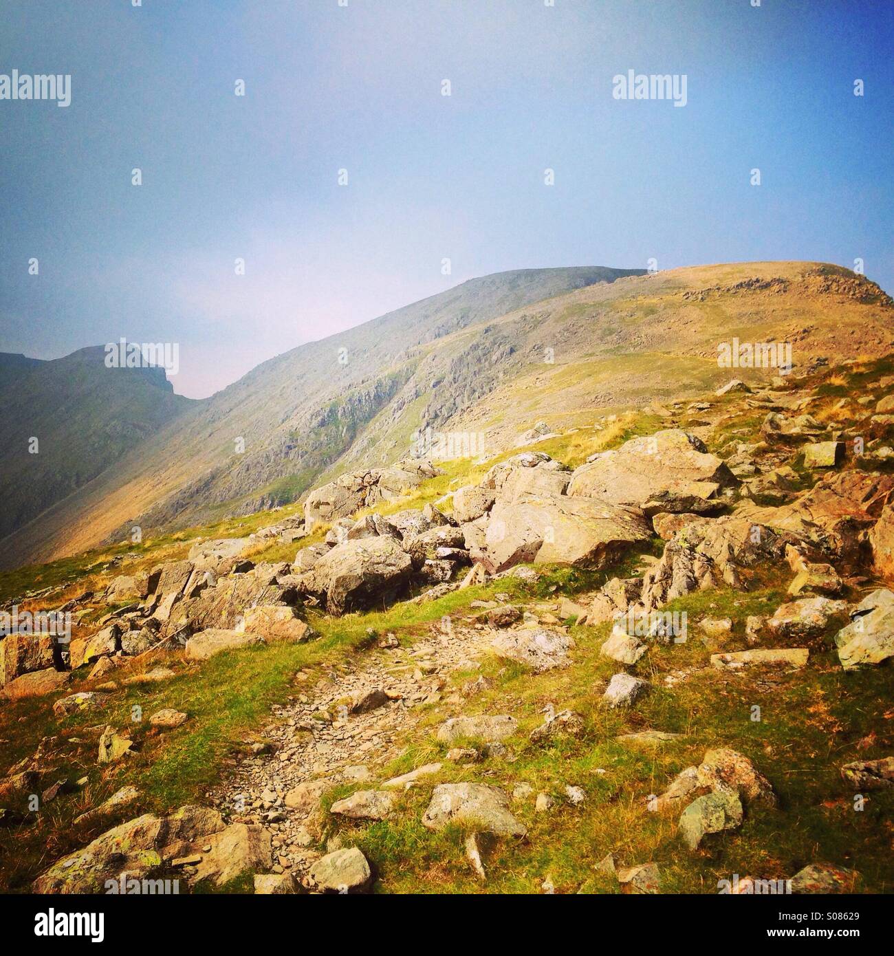 Sharp Edge, Lake District, Cumbria Stock Photo - Alamy