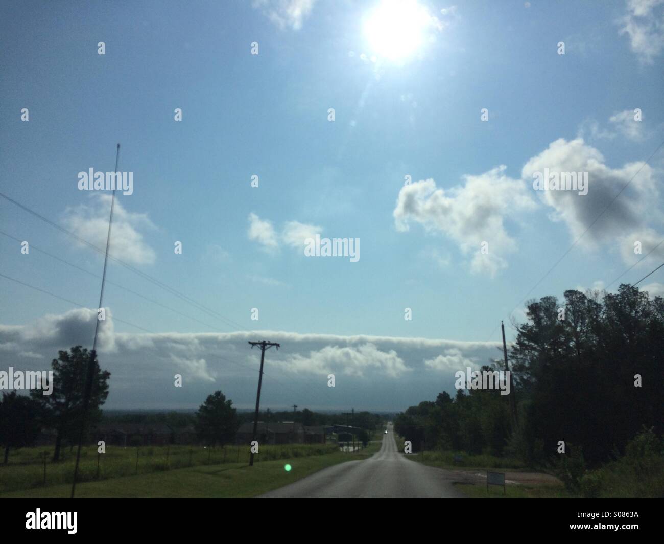 Receding storm hi-res stock photography and images - Alamy