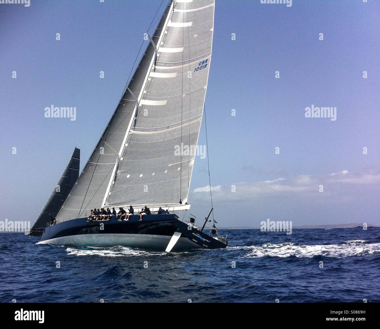 Superyacht racing hi-res stock photography and images - Alamy