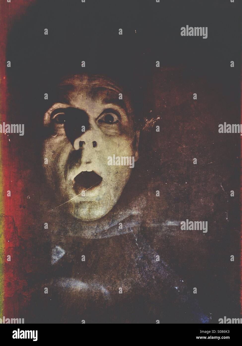 Terror face hi-res stock photography and images - Alamy