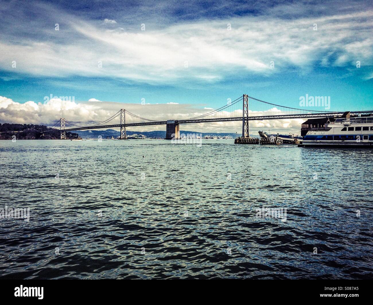 San Francisco - Oakland Bay Bridge, California, USA Stock Photo - Alamy