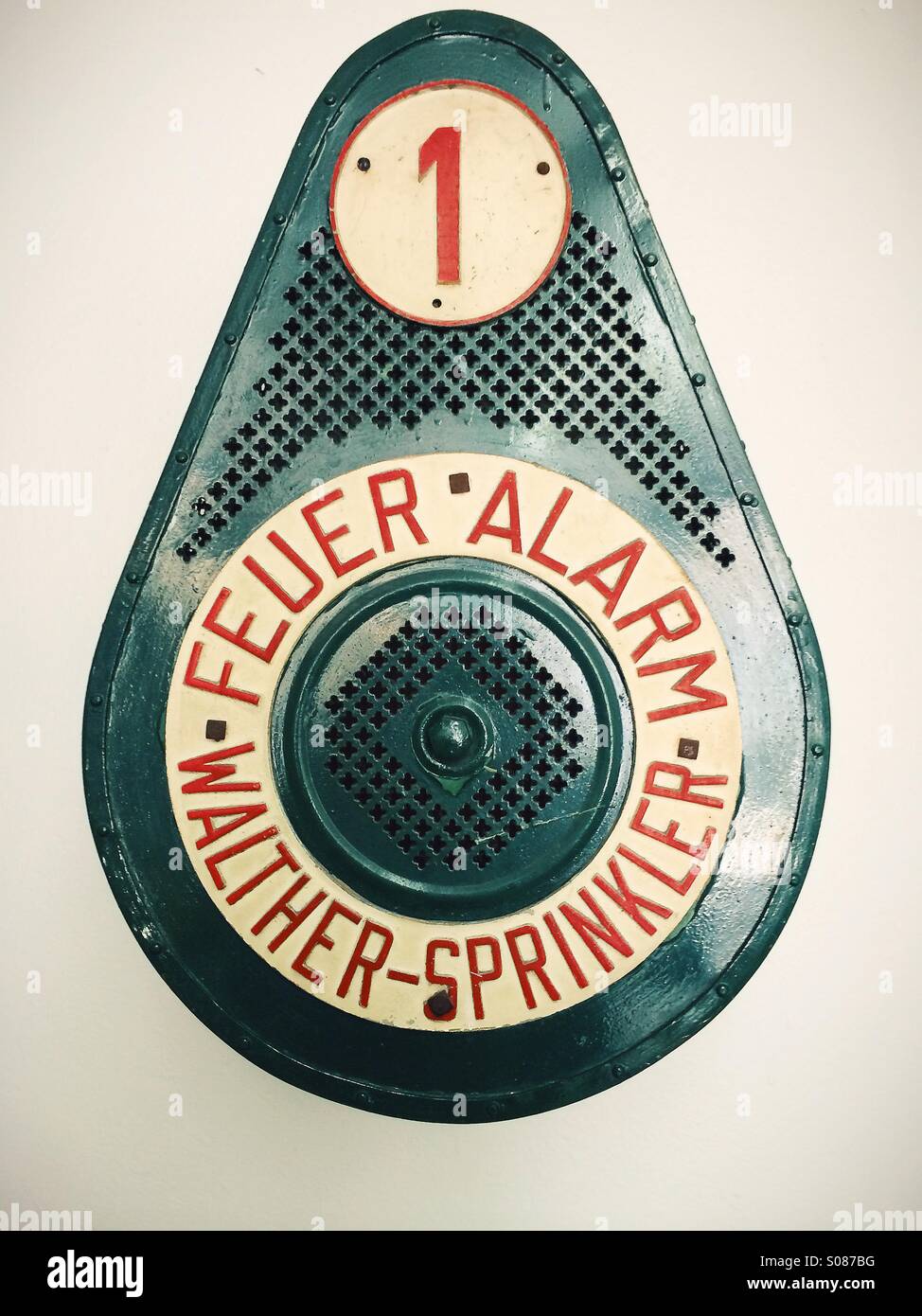 Old fire alarm hi-res stock photography and images - Alamy