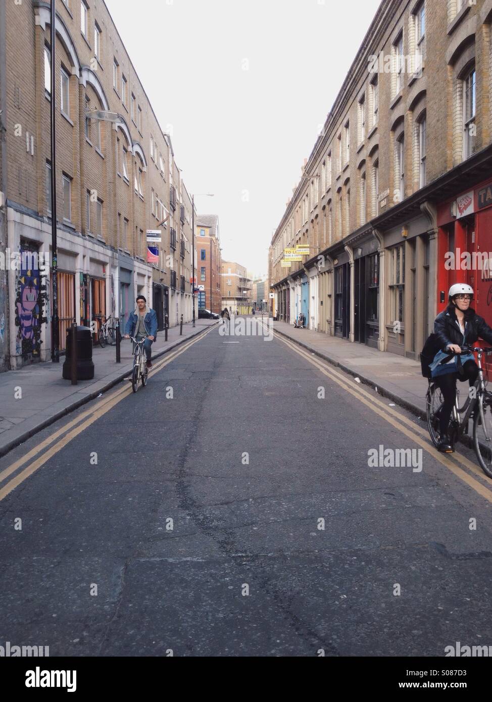 London shoreditch street hi-res stock photography and images - Alamy