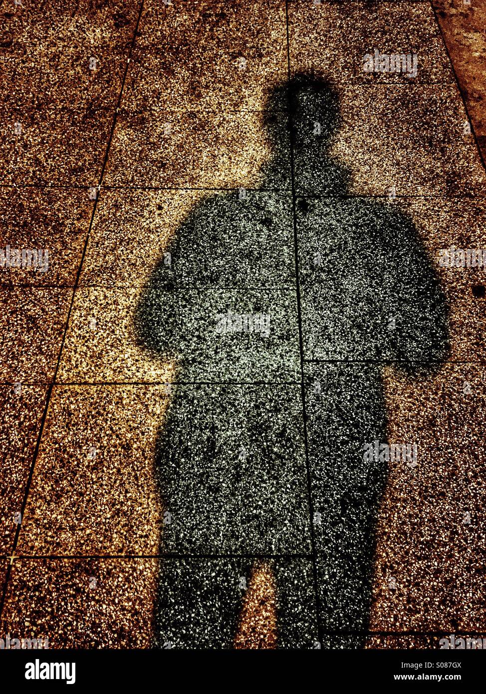 Mysterious man shadow hi-res stock photography and images - Alamy