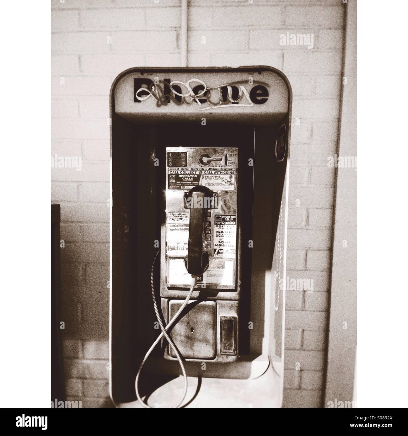 Old Pay Phone Stock Photos & Old Pay Phone Stock Images - Alamy