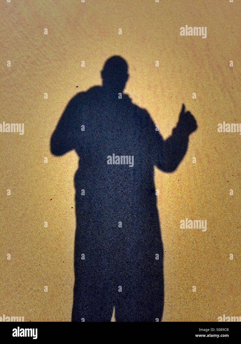 Shadow on the beach hi-res stock photography and images - Alamy