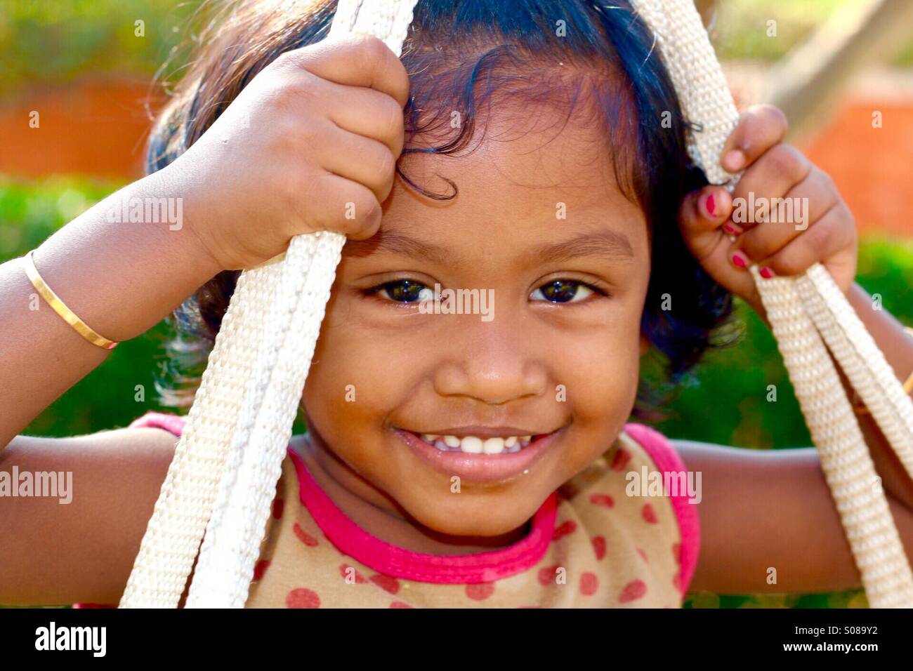 Cute little girl Stock Photo - Alamy