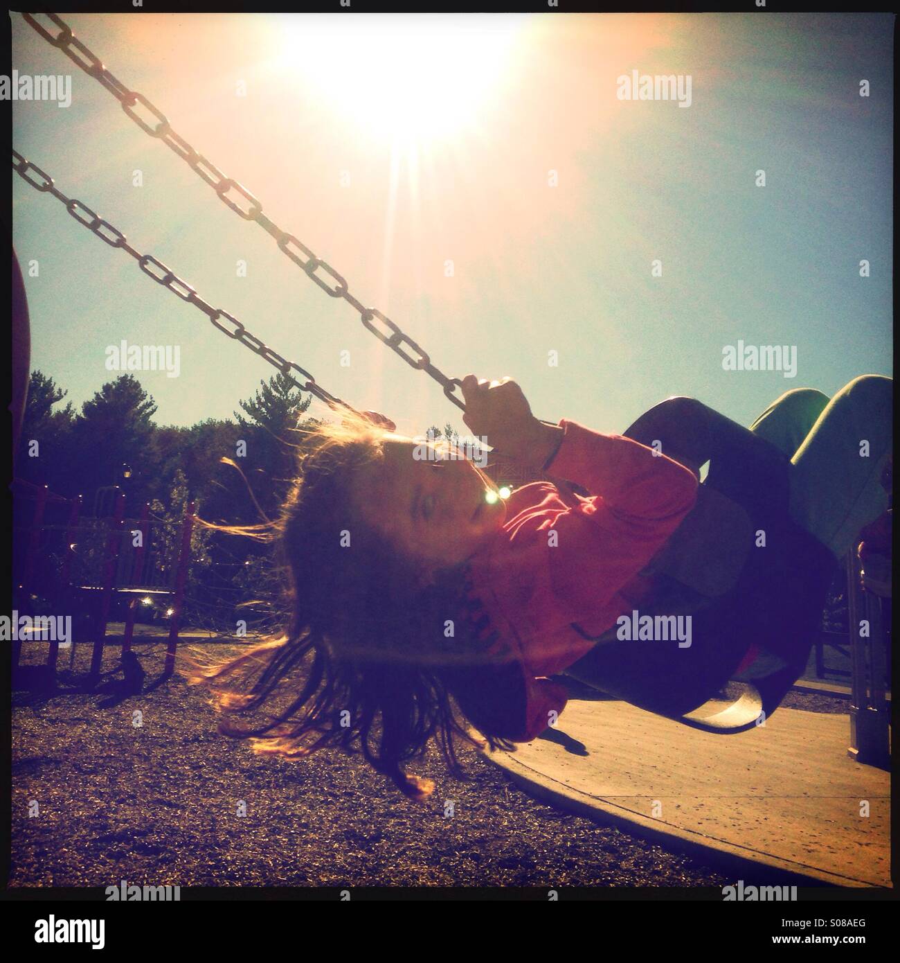 Mid summer sun hi-res stock photography and images - Alamy