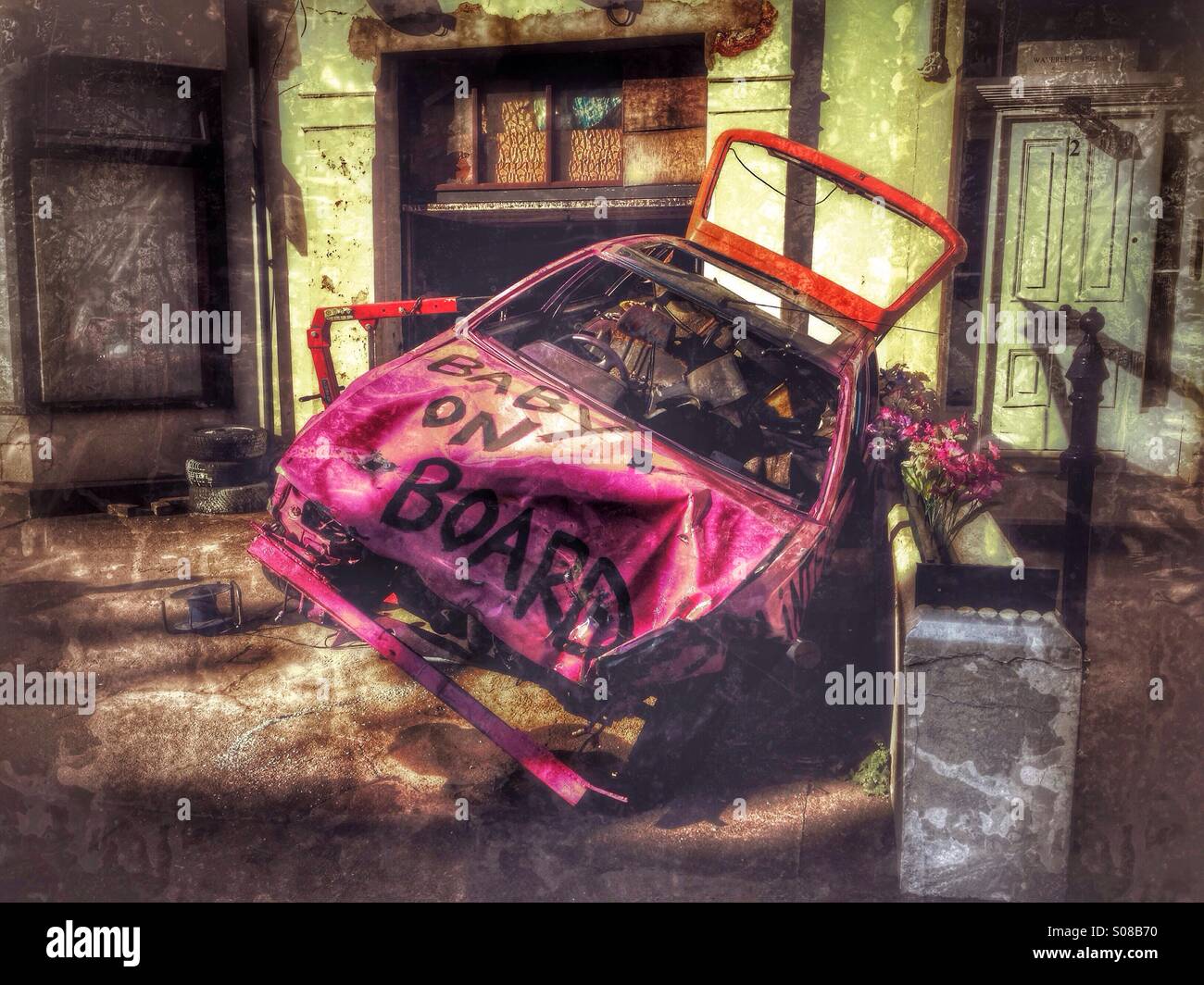 Old banger car hi-res stock photography and images - Alamy