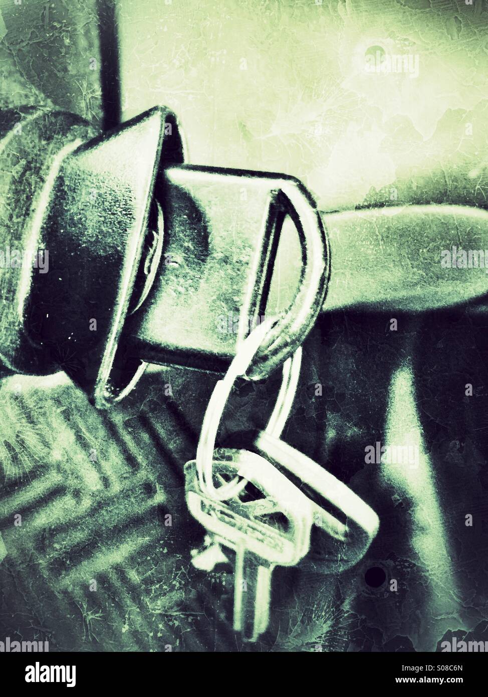 Car keys in vehicle ignition switch Stock Photo - Alamy