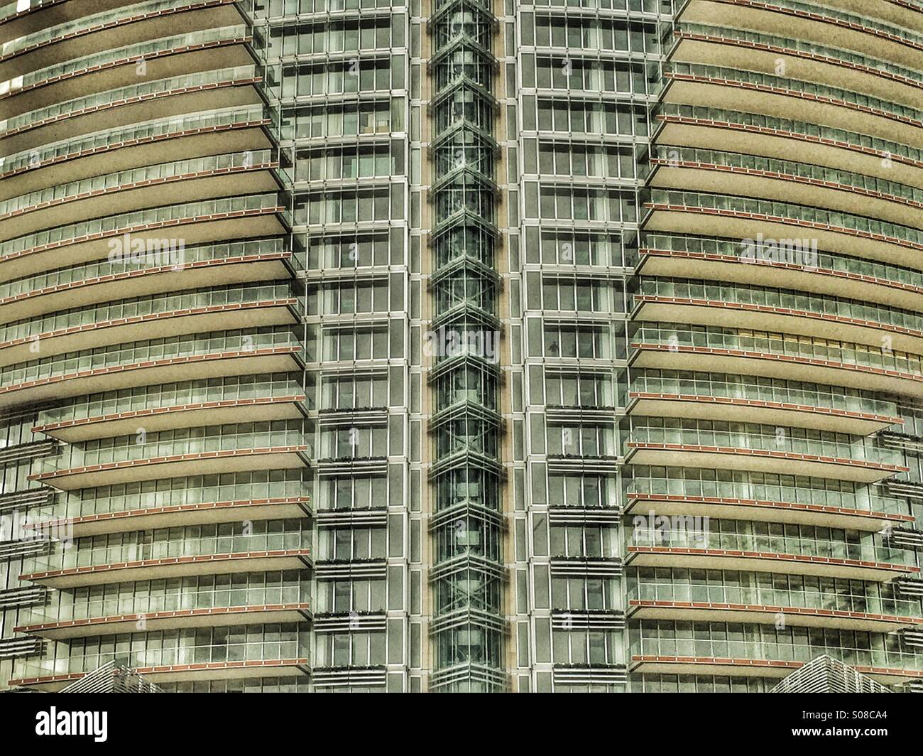 Architectural detail of a modern building , Beirut Lebanon Stock Photo ...