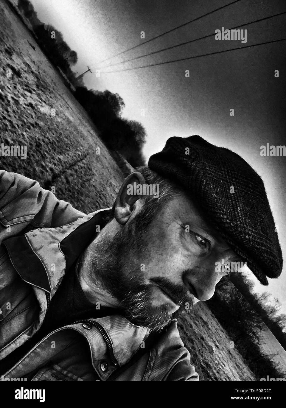 Man Wearing Stocking Cap High Resolution Stock Photography and Images ...