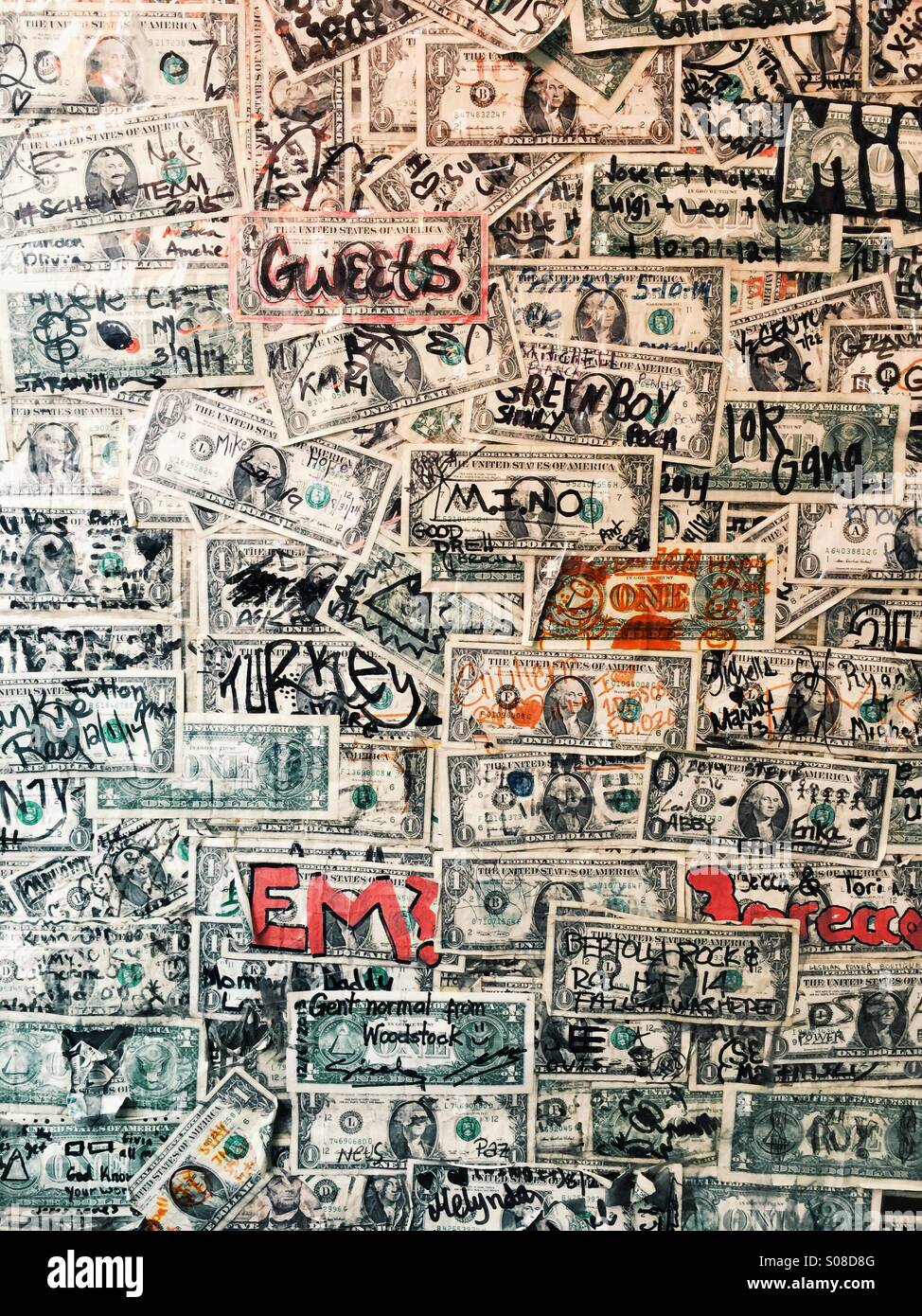 Wall Of Bills High Resolution Stock Photography and Images - Alamy