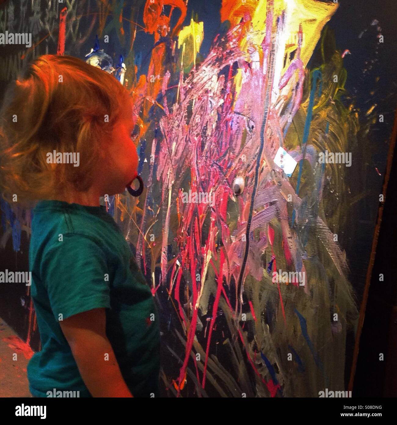 Abstract expressionism painting hi-res stock photography and images - Alamy