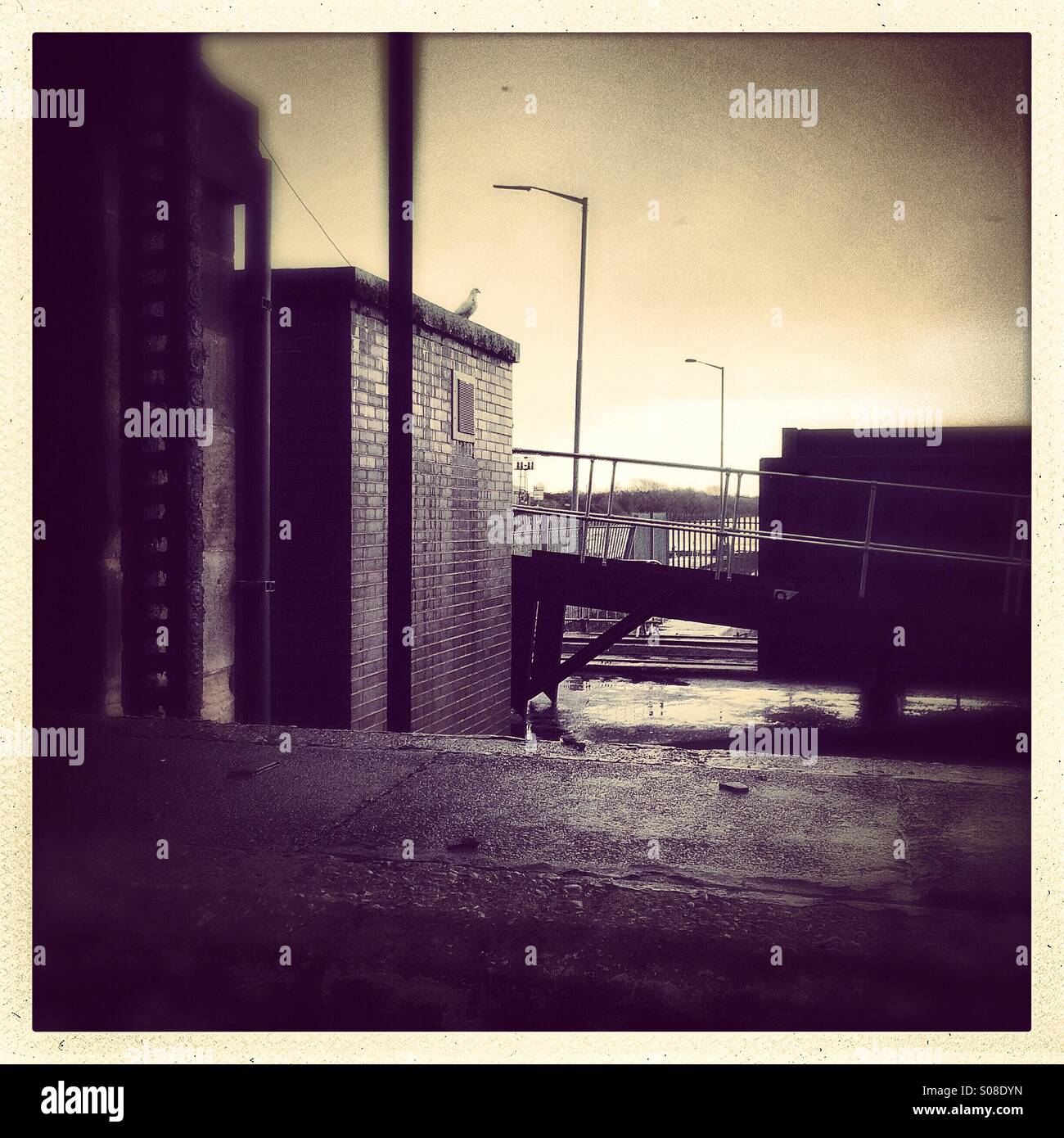 The ship canal Stock Photo - Alamy