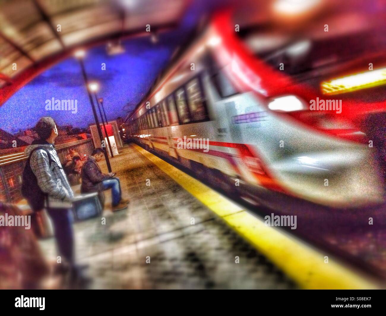 Early passenger train hi-res stock photography and images - Alamy