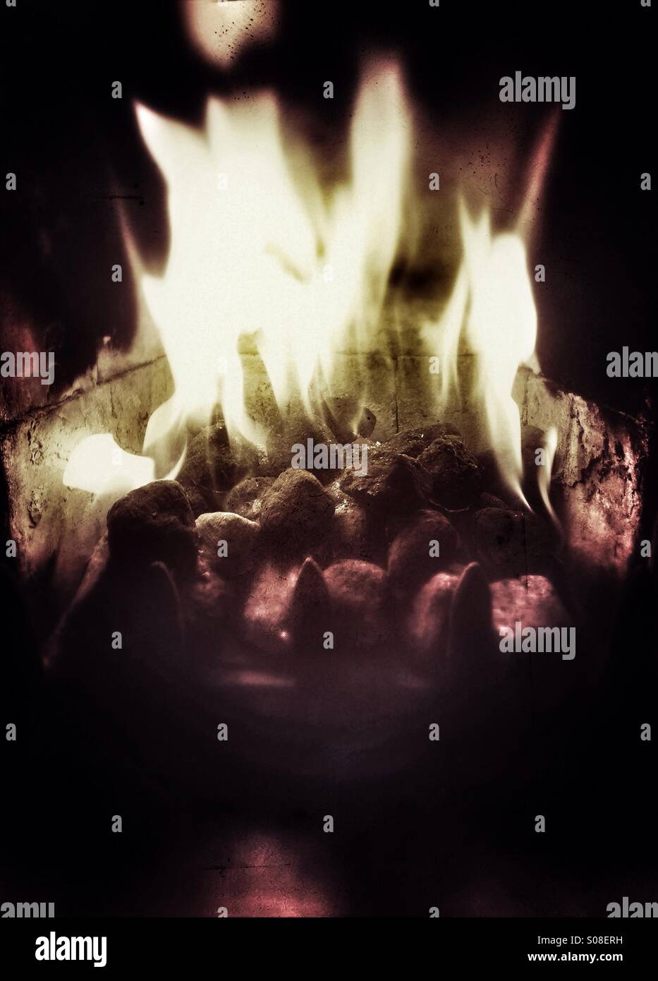 Coal Fire Home Stock Photos & Coal Fire Home Stock Images - Alamy