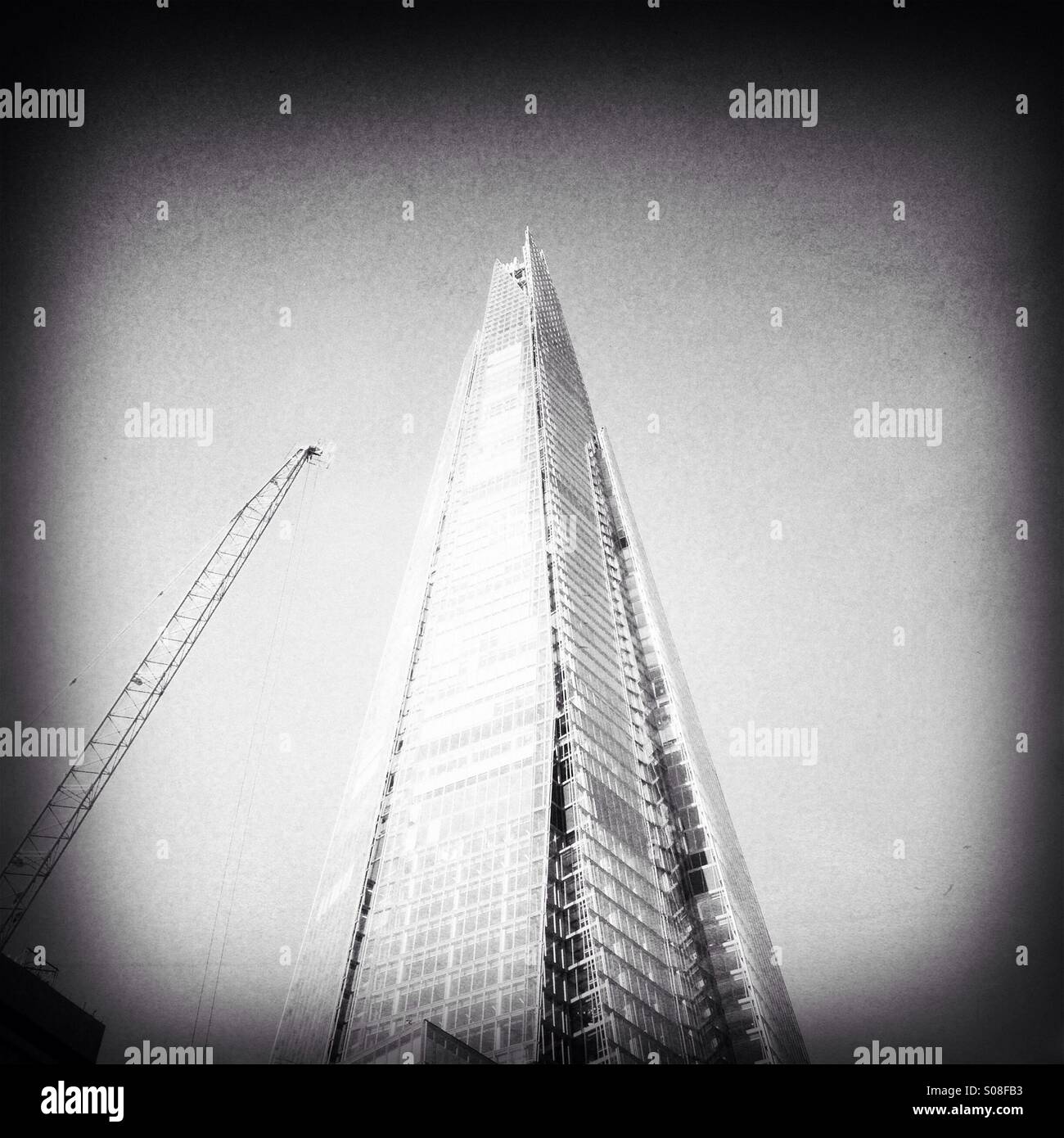 Shard and crane hi-res stock photography and images - Alamy