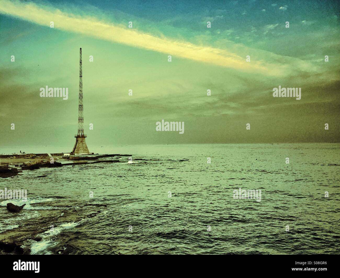 Lighthouse in Beirut lebanon Stock Photo - Alamy