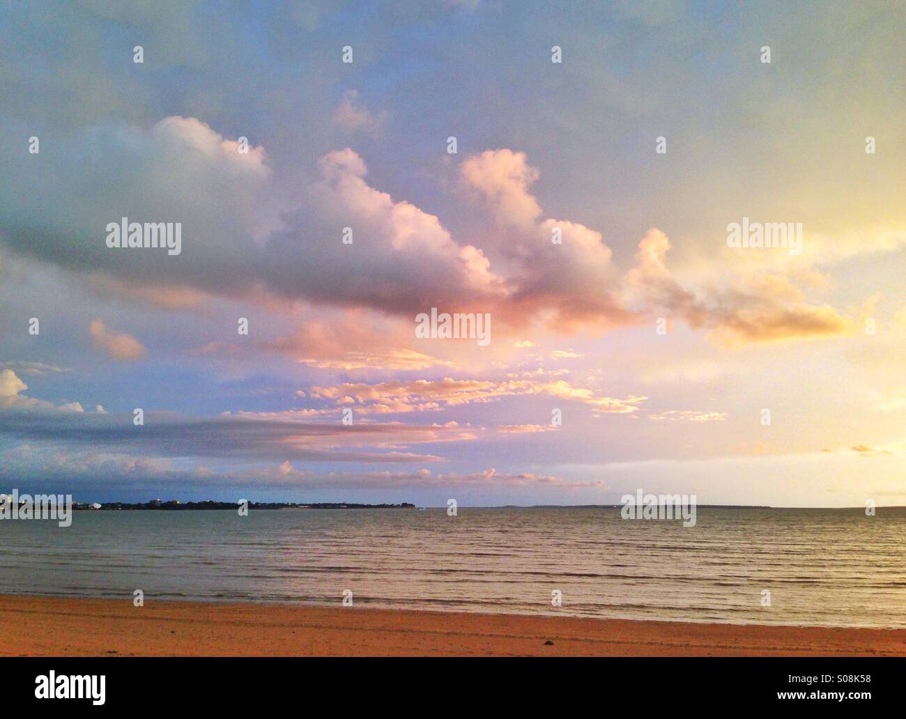 East Point beach in Darwin, Northern Territory, Australia Stock Photo ...