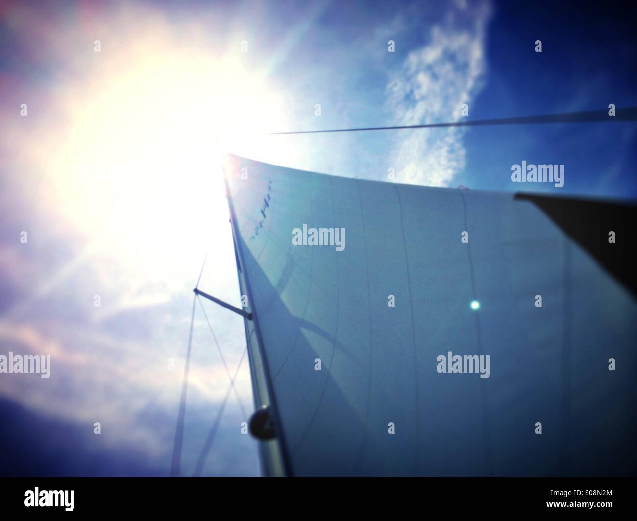 Sun and Sailing Stock Photo - Alamy