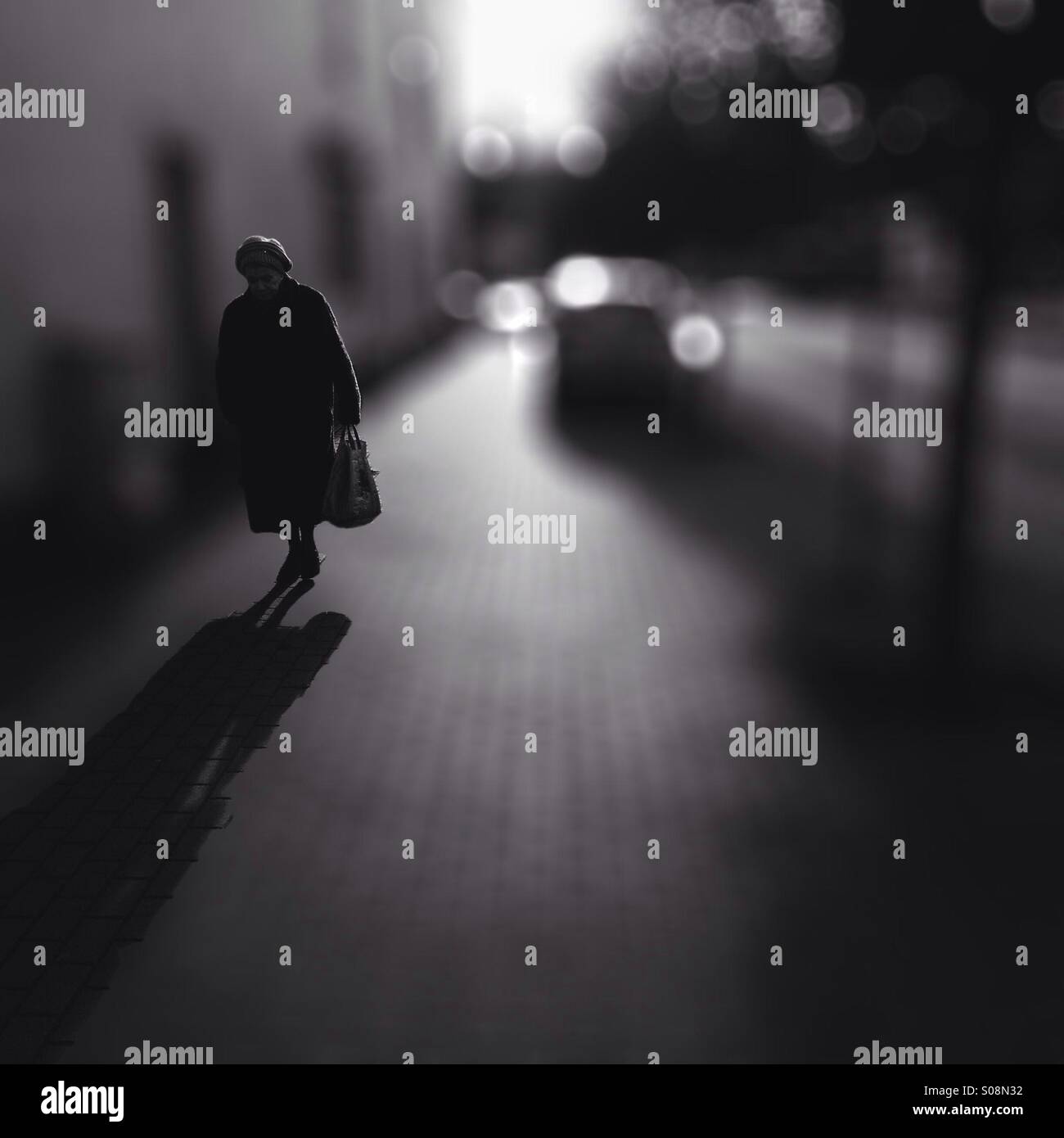 Walking shadow hi-res stock photography and images - Alamy