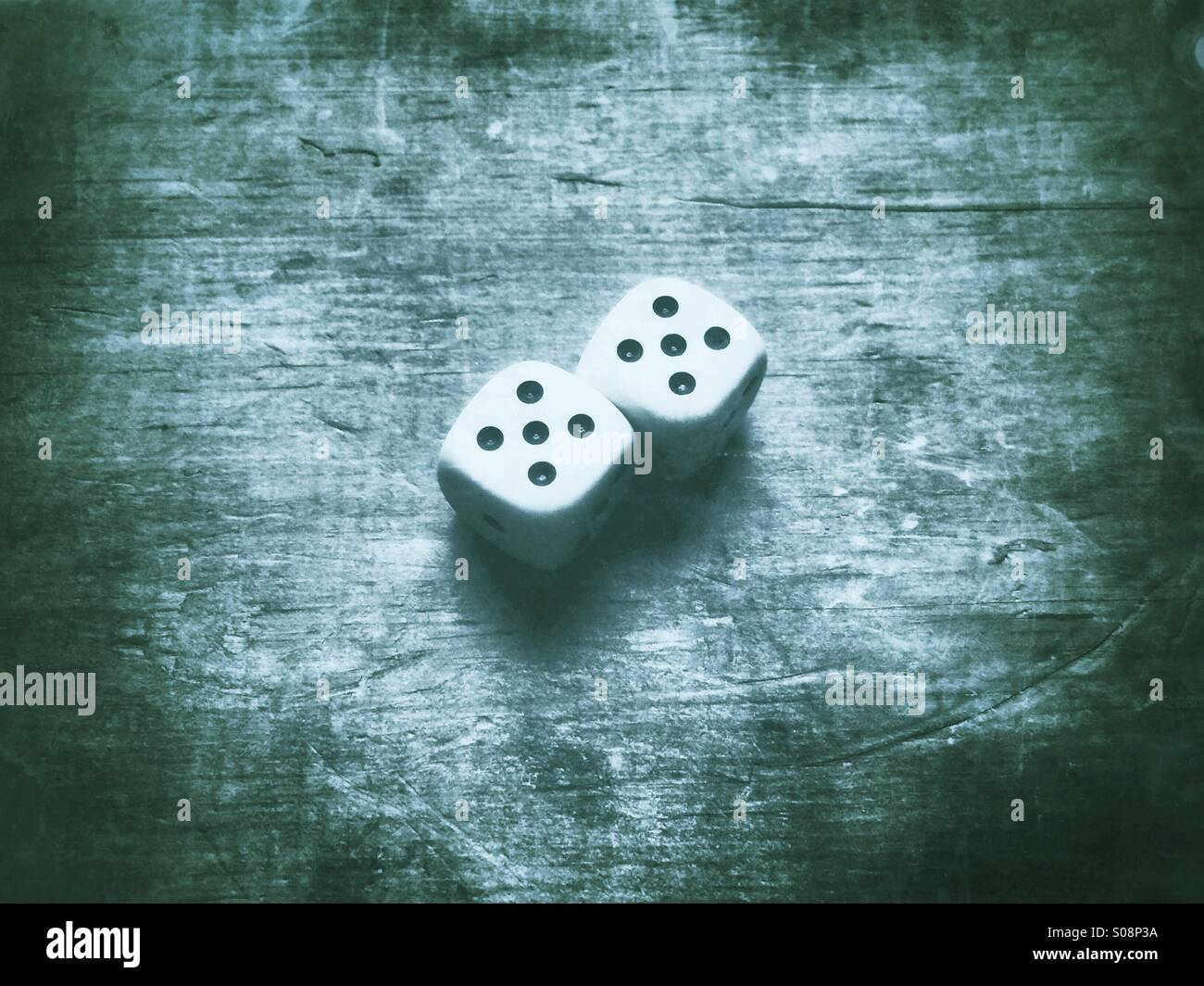Pair of dice Stock Photo - Alamy