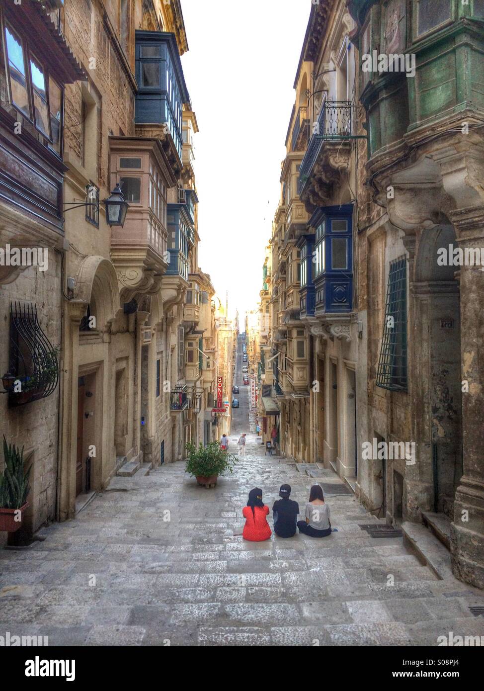 Malta street life hi-res stock photography and images - Alamy