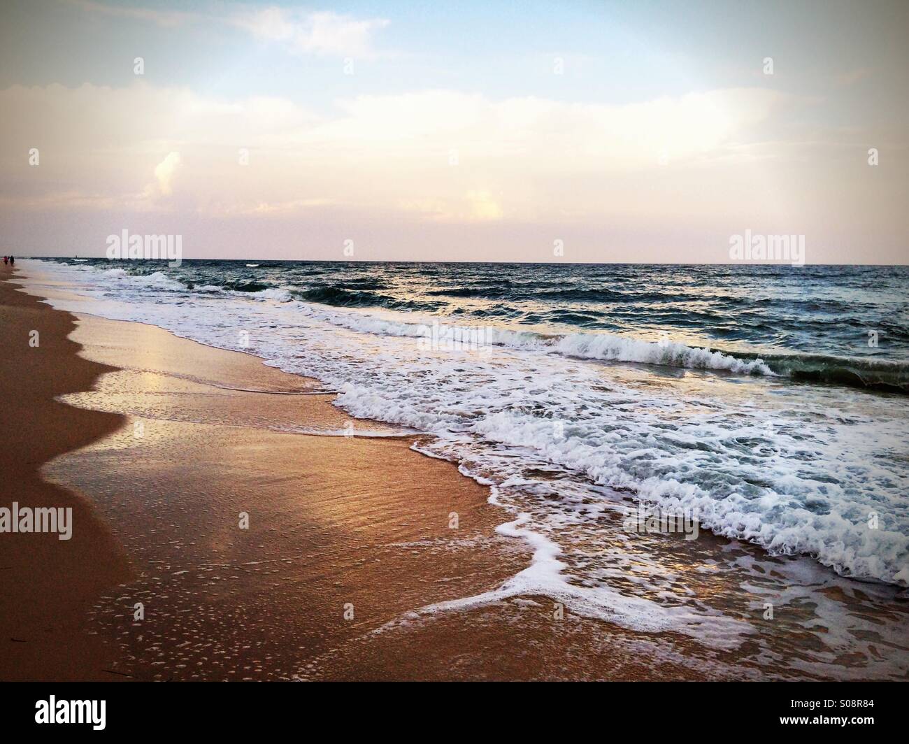 Summer sunset beach hi-res stock photography and images - Alamy