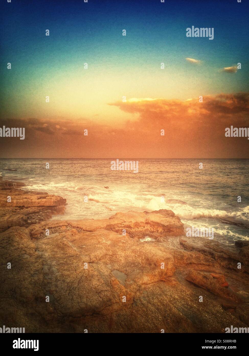 The Mediterranean Sea Beirut Lebanon Stock Photo - Alamy