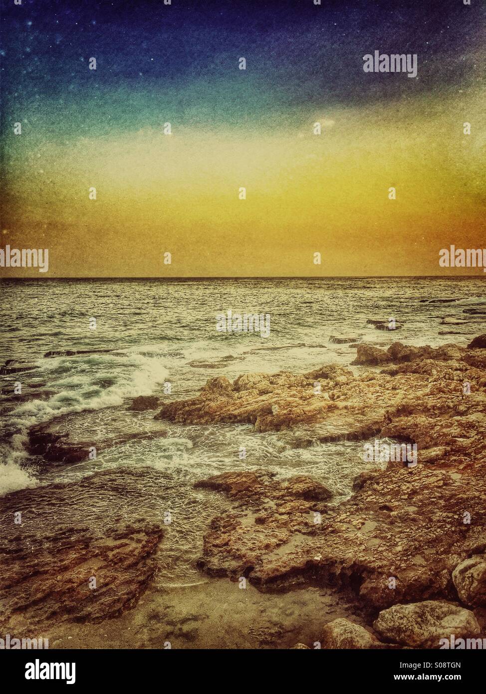 The Mediterranean Sea Beirut Lebanon Stock Photo - Alamy