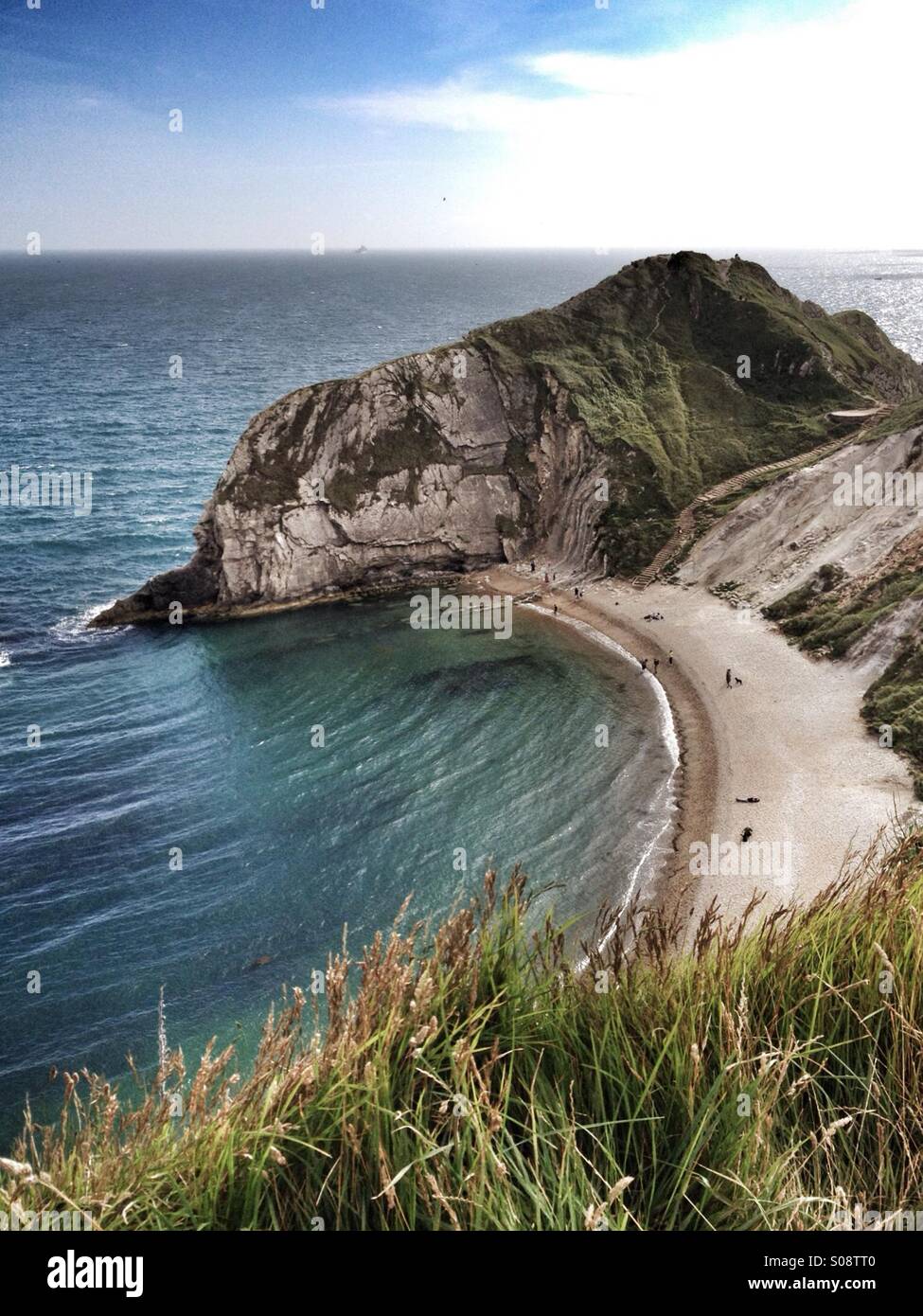 Beach by durdle door hi-res stock photography and images - Alamy