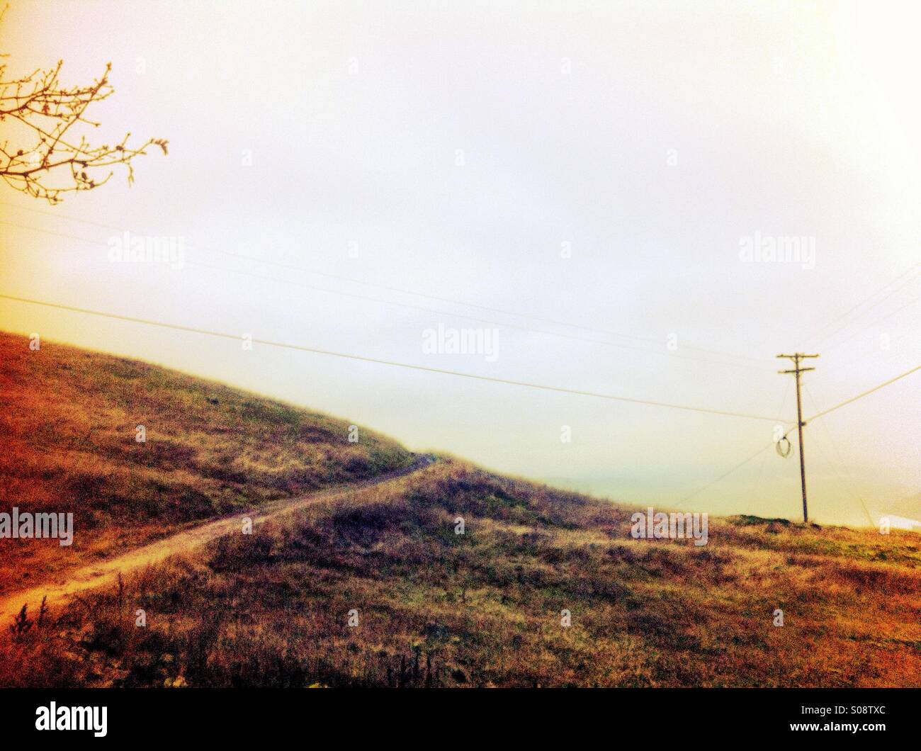 Hillside scene hi-res stock photography and images - Alamy