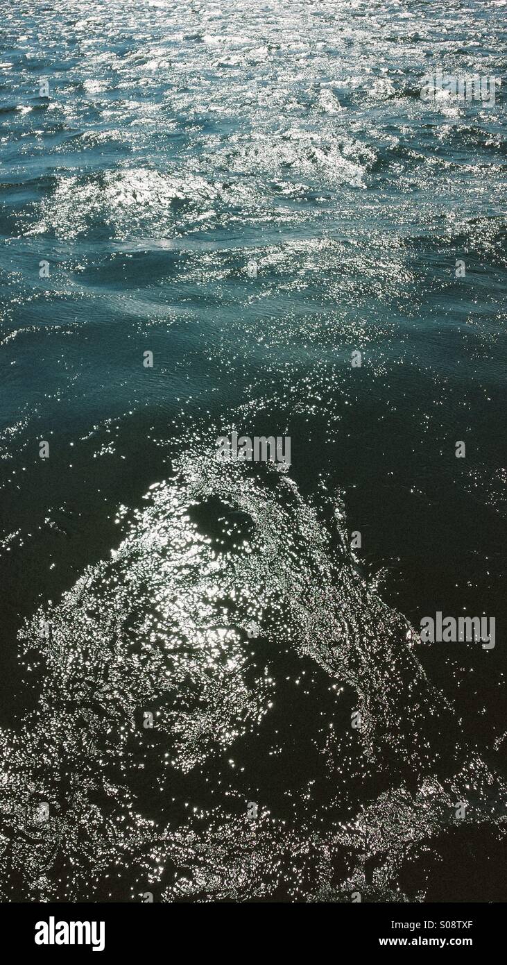 The North Atlantic Ocean seen from a boat Stock Photo - Alamy