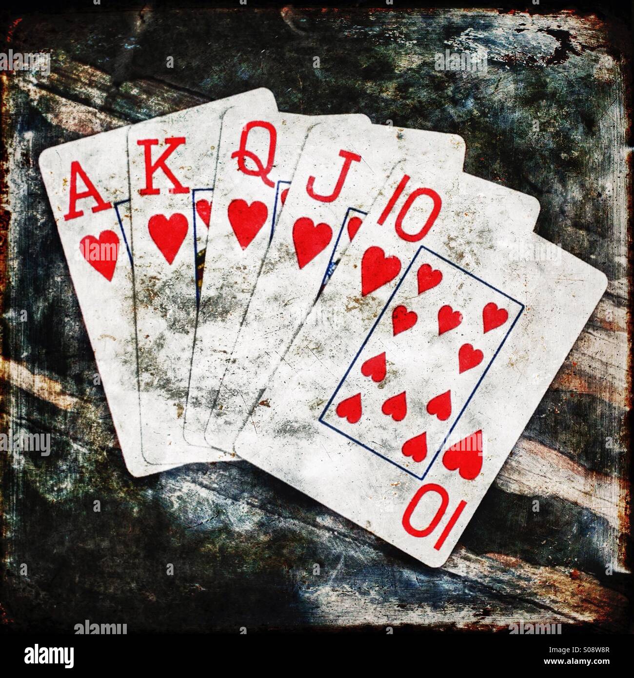 Winning at cards hi-res stock photography and images - Alamy