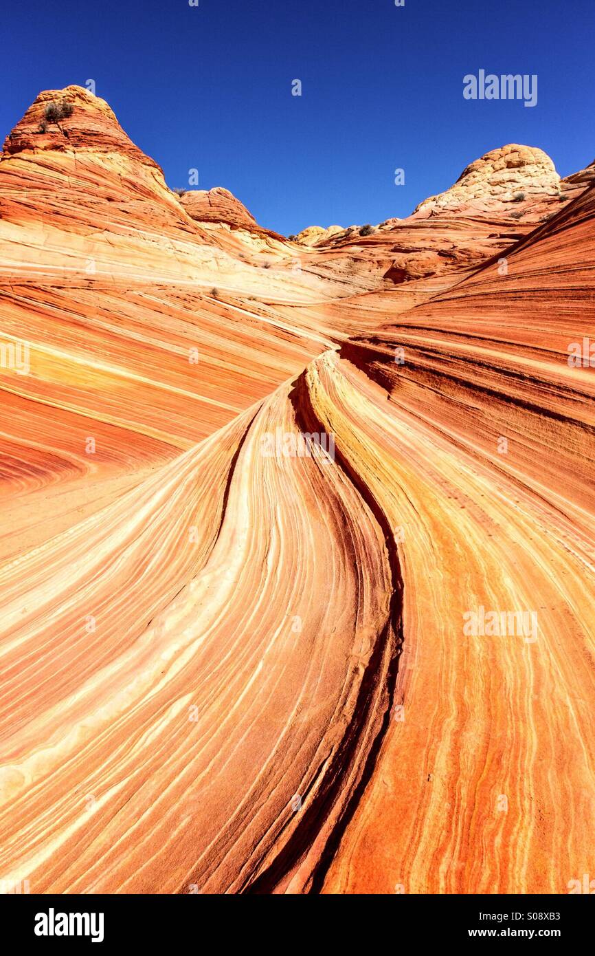 Photo of the wave in Utah and Arizona Stock Photo - Alamy