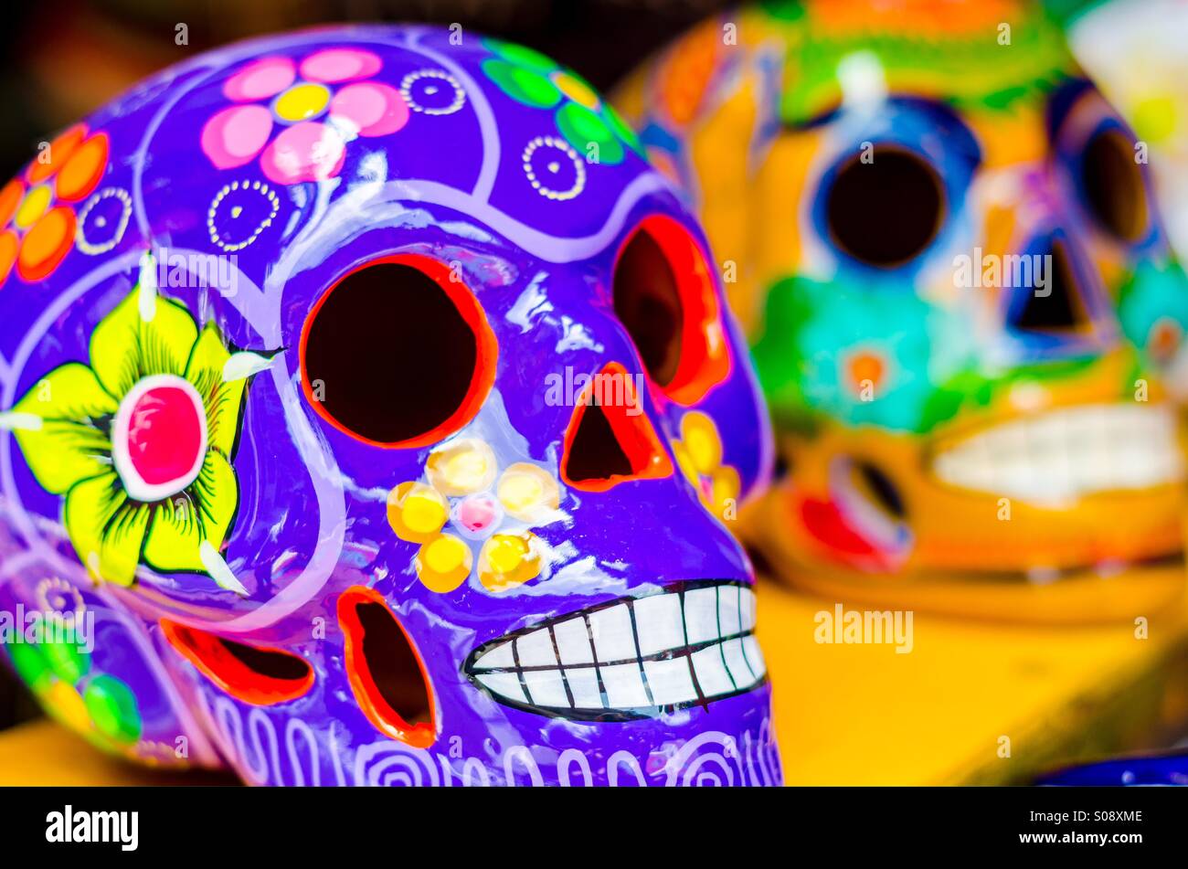A Mexican skulls Stock Photo - Alamy