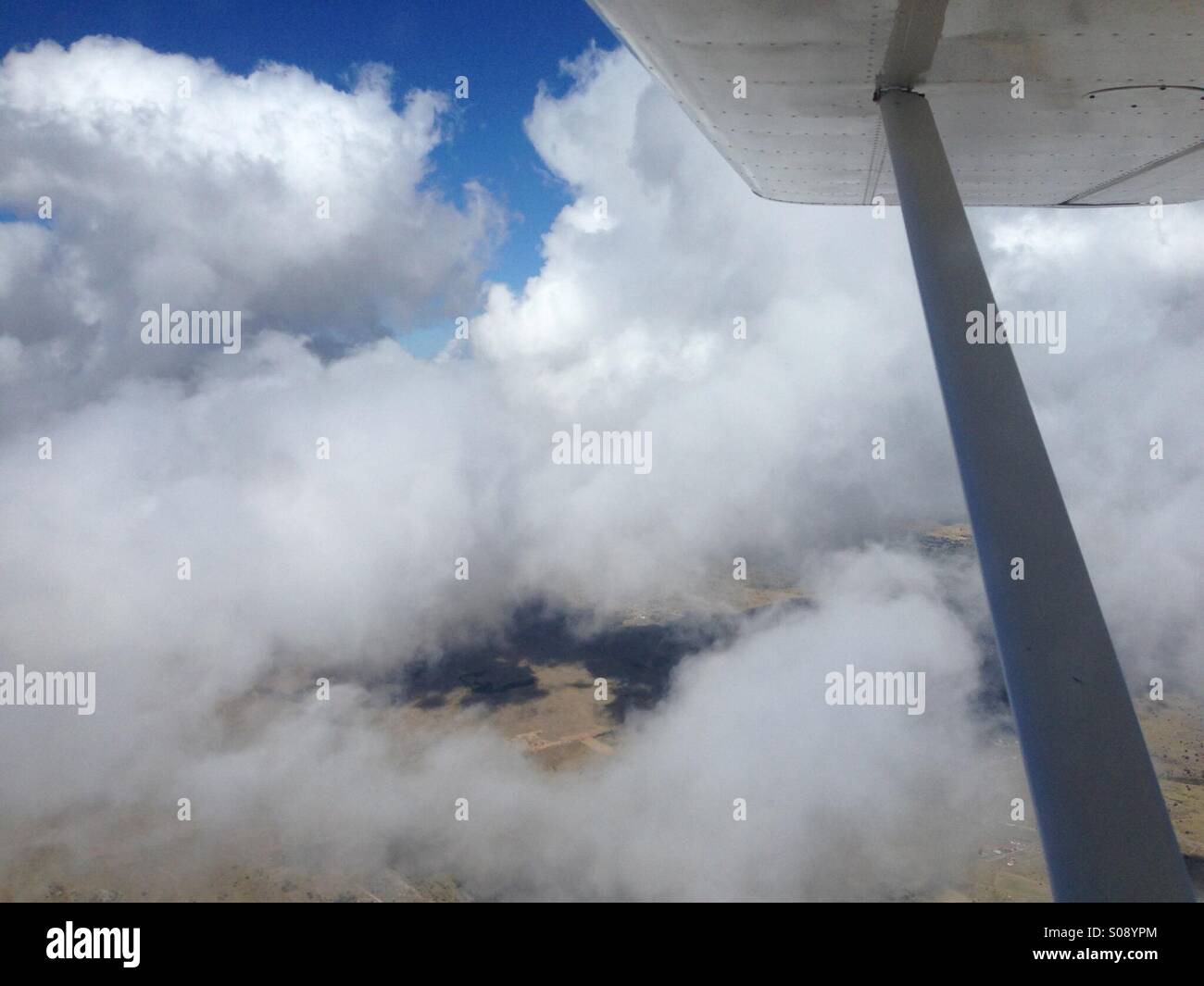 Clouds from airplane Stock Photo - Alamy