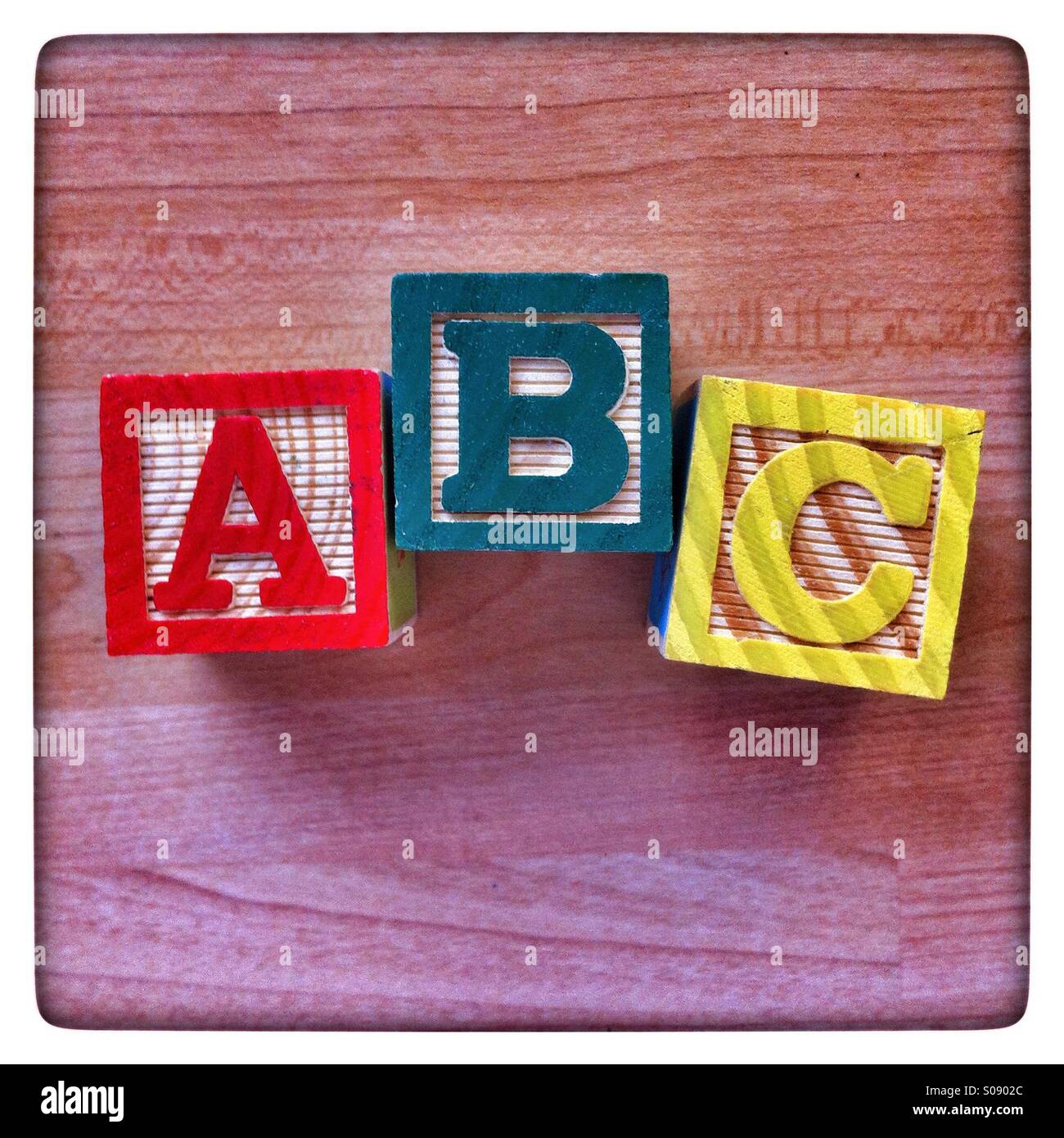 ABC wooden alphabet blocks Stock Photo - Alamy ABC wooden alphabet blocks Stock Photo - Alamy