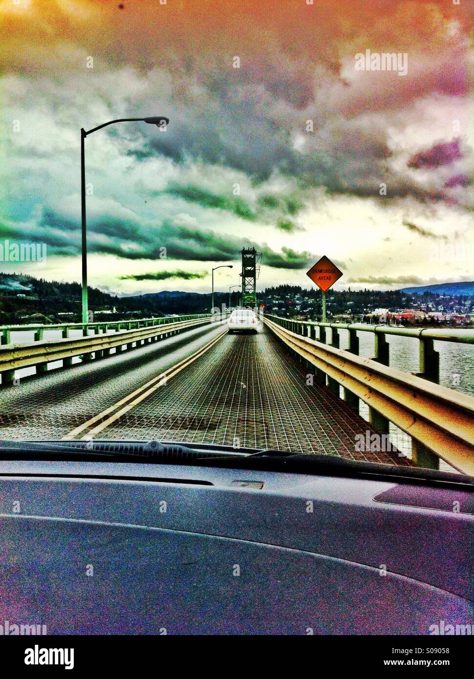 Driving over crossing hi-res stock photography and images - Alamy