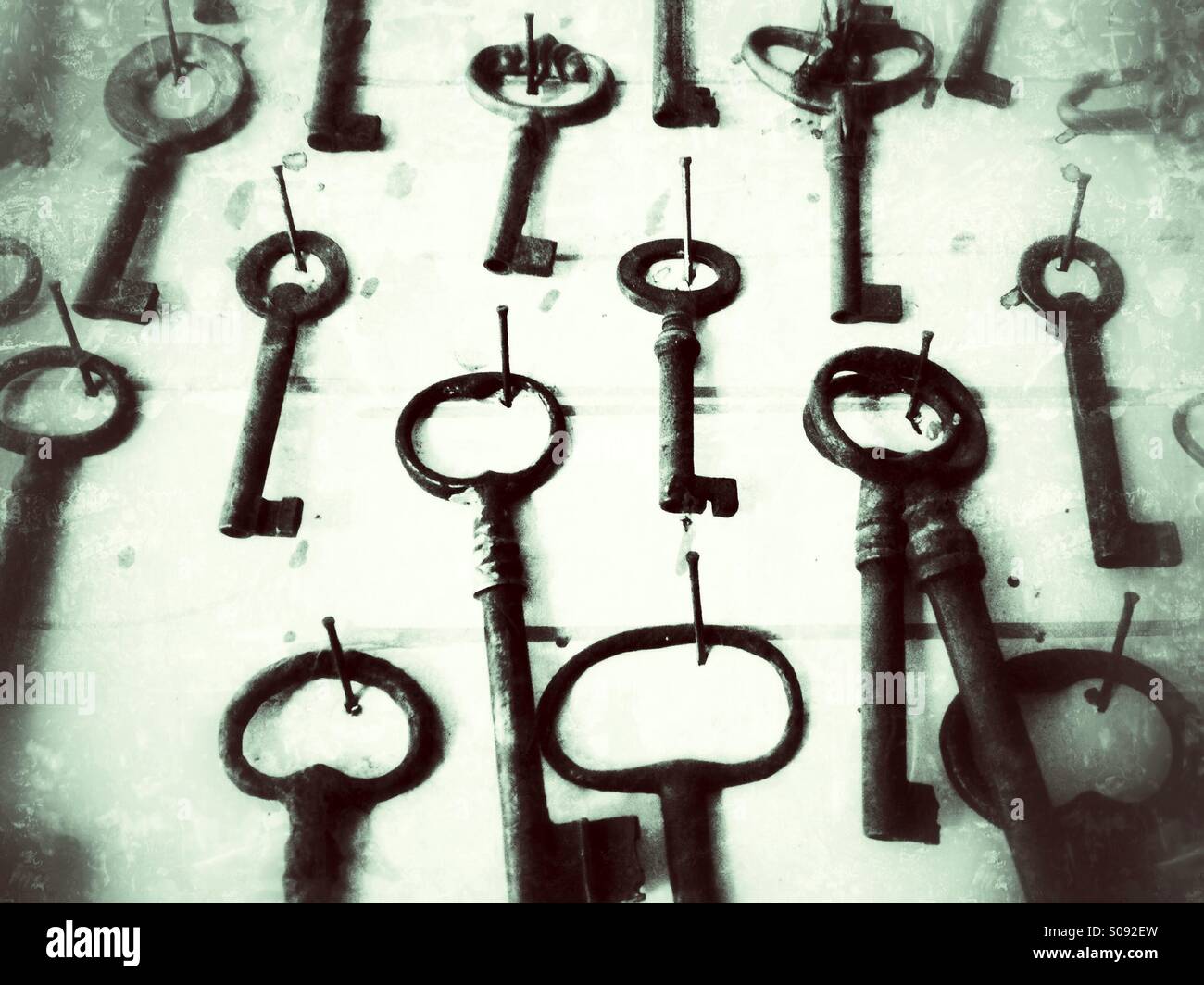 Wall of keys Stock Photo - Alamy