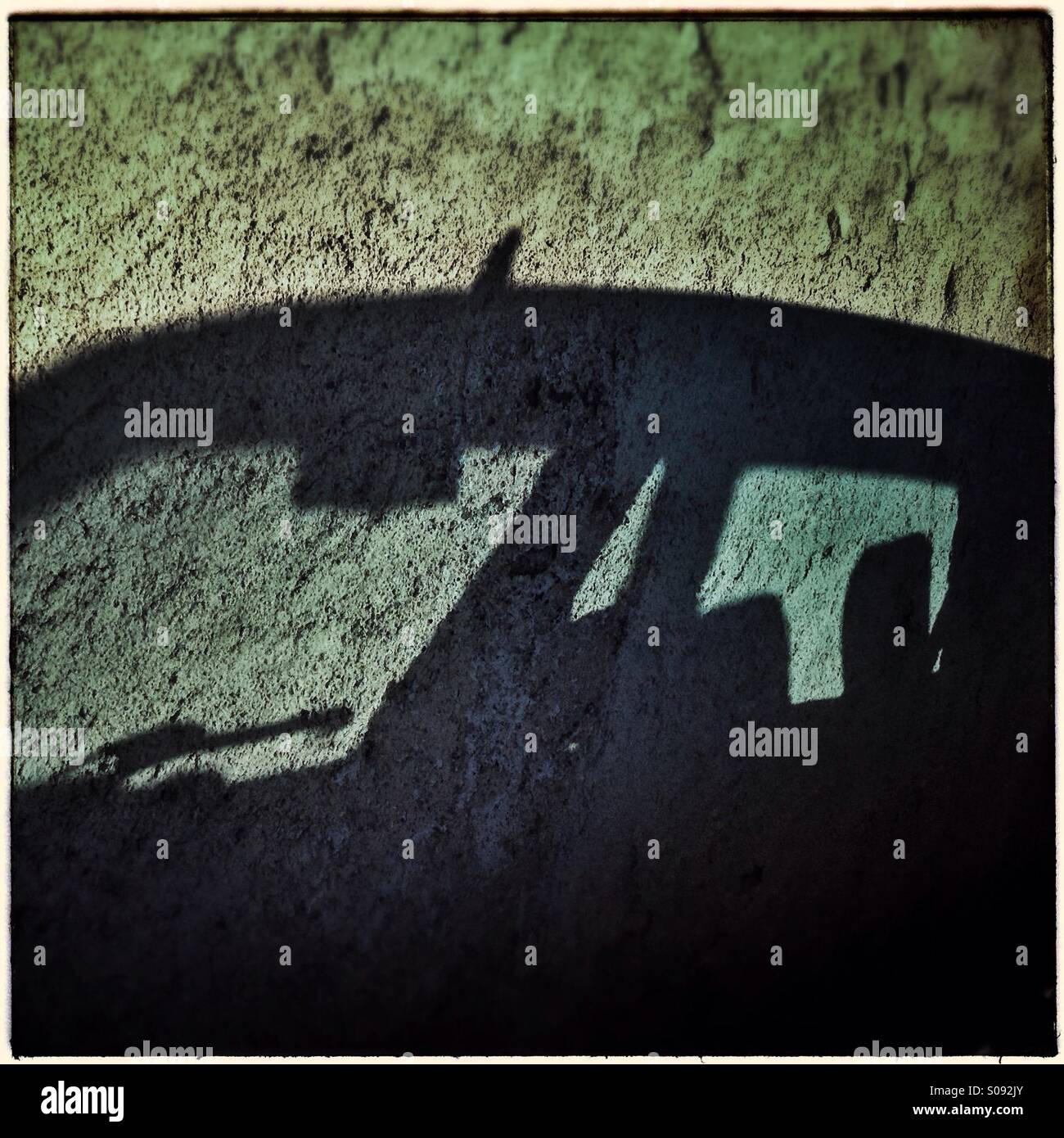 Shadow of a car Stock Photo - Alamy