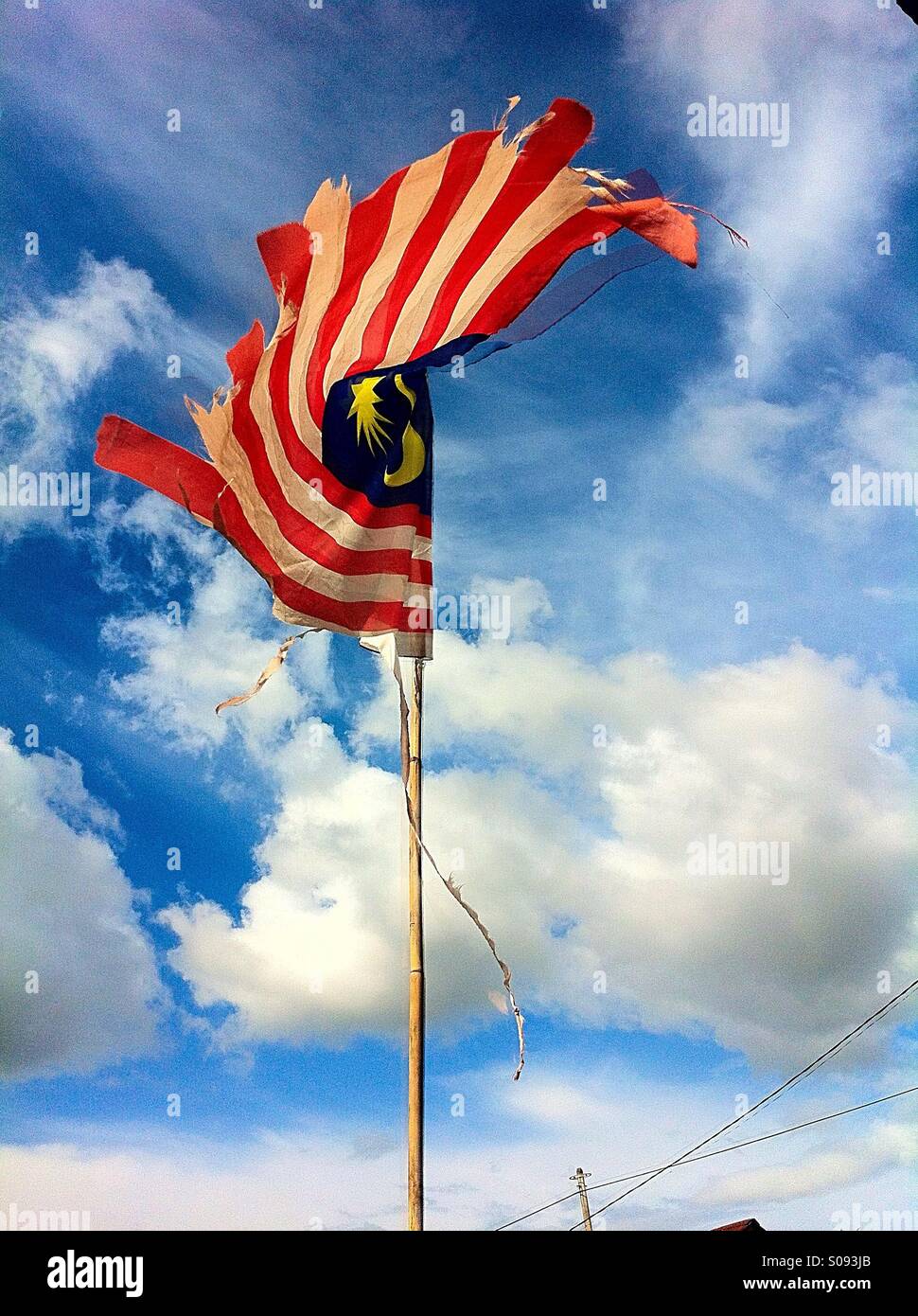 Old flag malaysia hi-res stock photography and images - Alamy