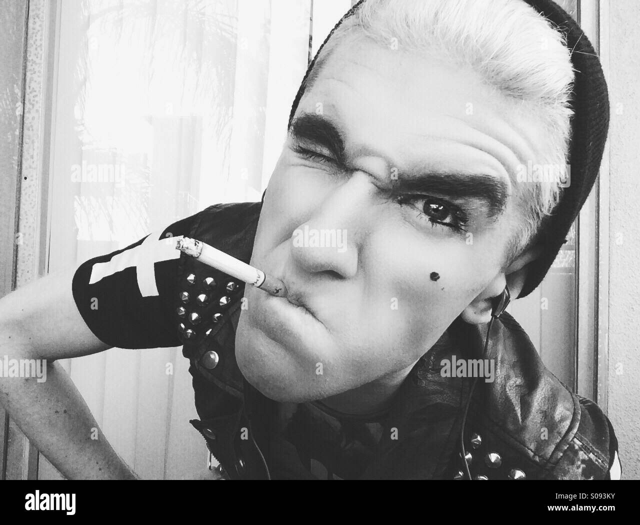 Punk boy hi-res stock photography and images - Alamy