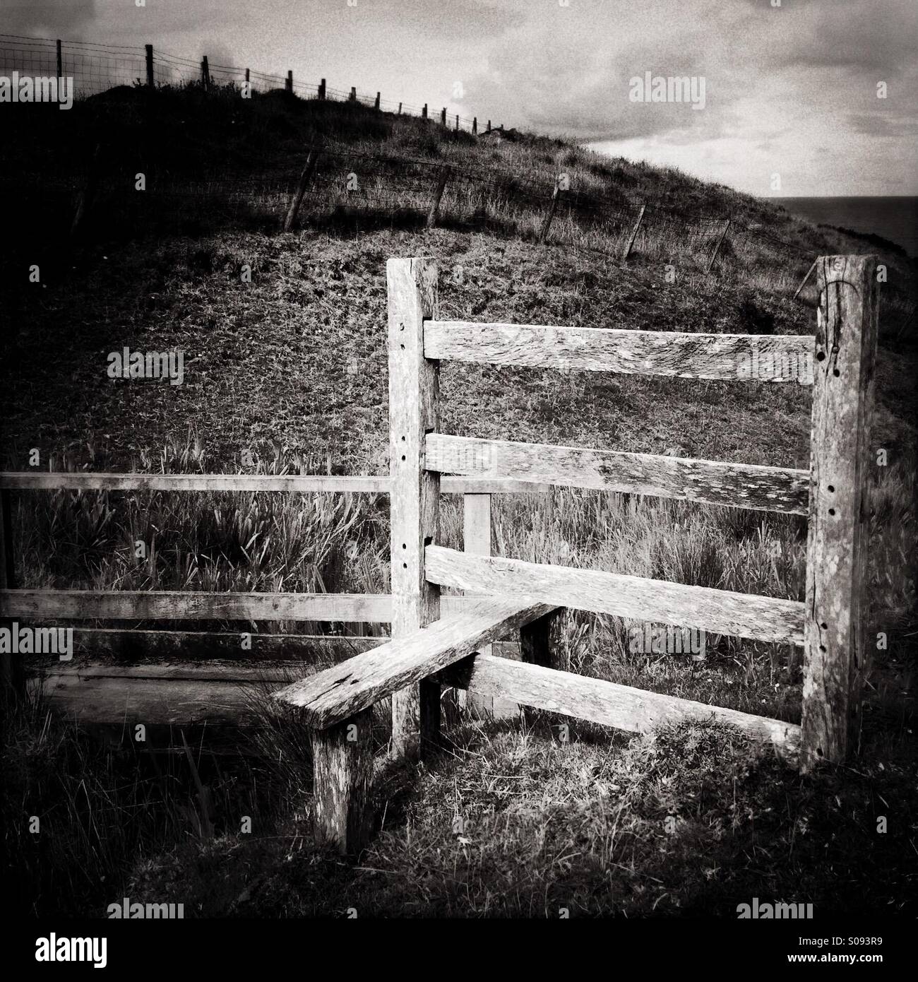 Stile path footpath walk hi-res stock photography and images - Alamy