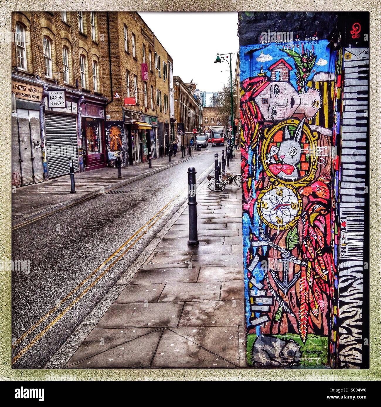 Uk graffiti scene hi-res stock photography and images - Alamy