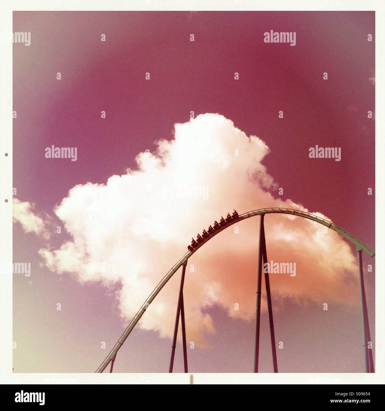 Steep roller coaster hi-res stock photography and images - Alamy