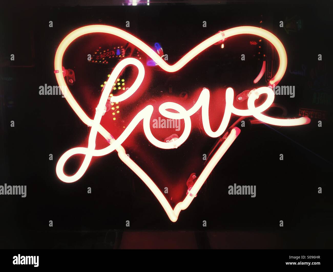Neon love hi-res stock photography and images - Alamy
